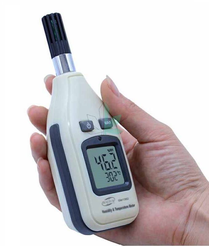 Higrómetro Benetech GM1362 - Instrucciones y venta | Ecomaria