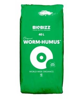 Worm·Humus™ - BioBizz - 40L - Humus cultivo 100% orgánico | Ecomaria
