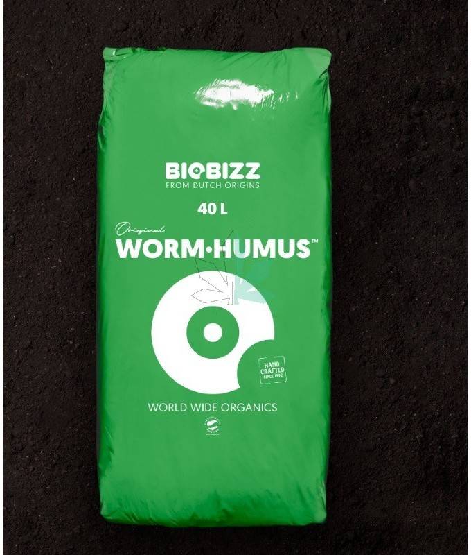 Worm·Humus™ - BioBizz - 40L - Humus cultivo 100% orgánico | Ecomaria