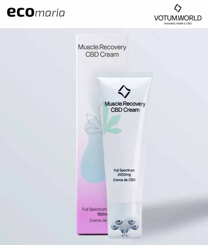 Muscle Recovery Cream CBD Votum World | Venta + Info + Opiniones | Ecomaria